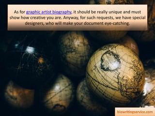 Accountant Biography Writing Help: Experience and Reliable Tips in One ...