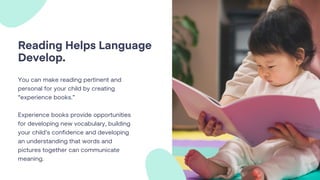 Using Experience Books to Support Early Language Development | PPT