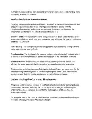 Experience Certificate Attestation in Qatar.pdf