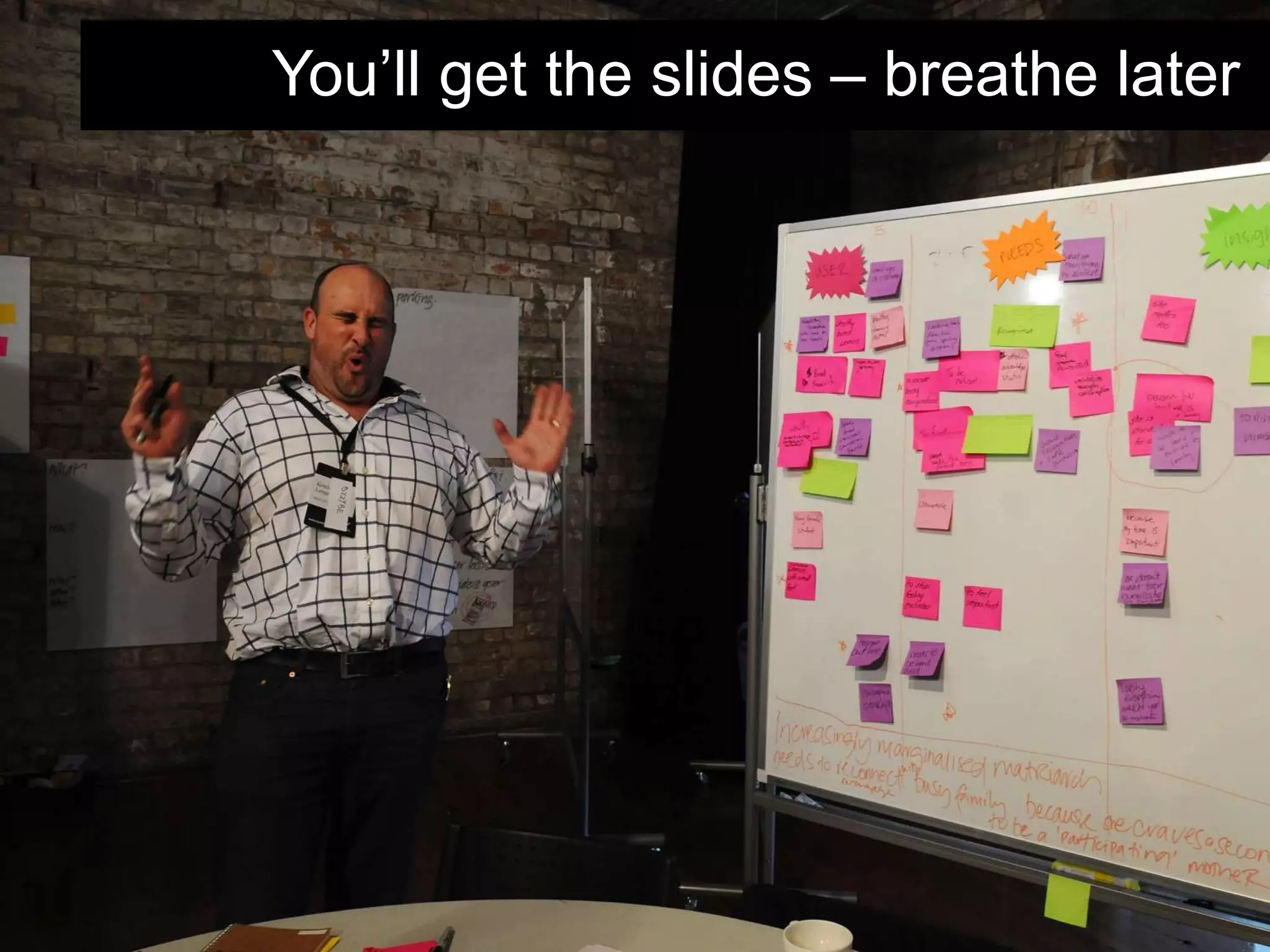 Experience design thinking (master 1) | PPTX