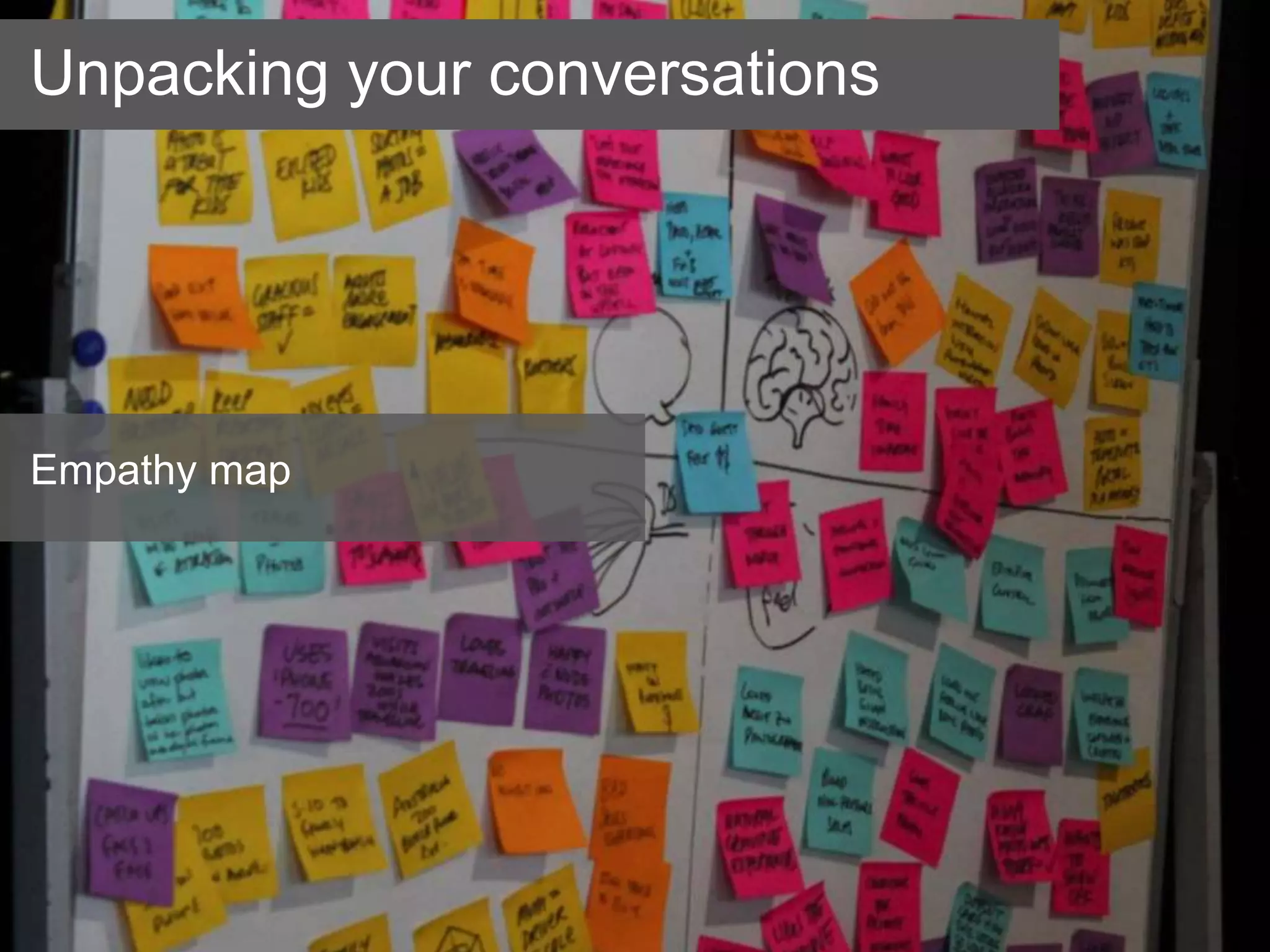 Experience design thinking (master 1) | PPTX