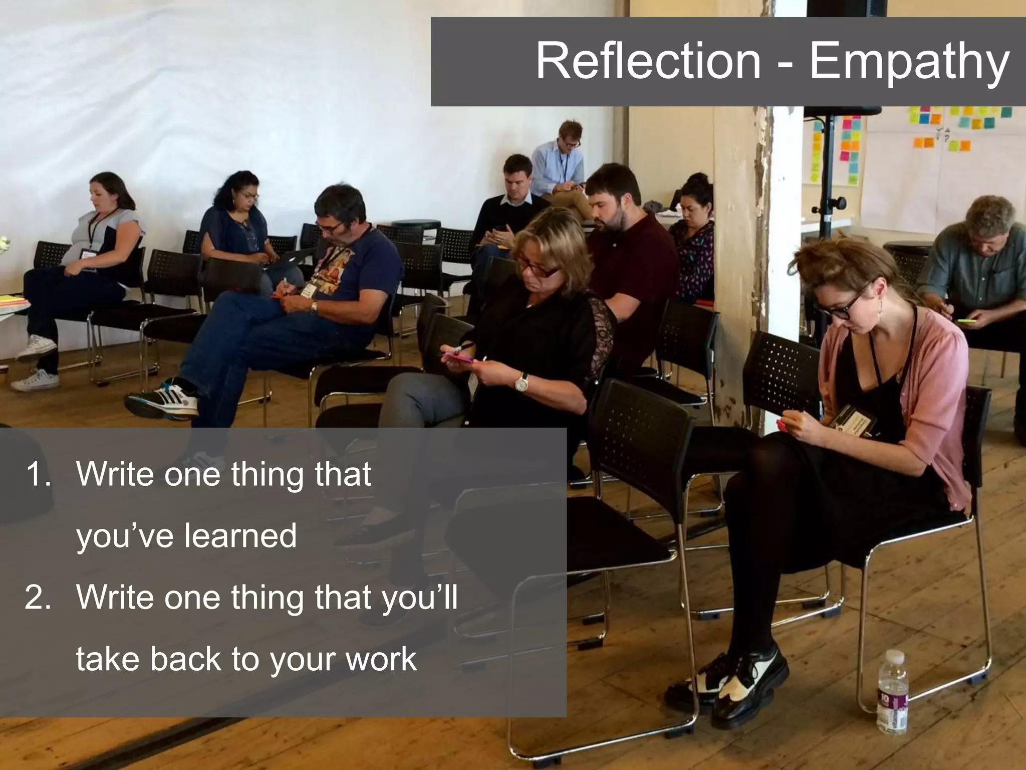 Experience design thinking (master 1) | PPTX