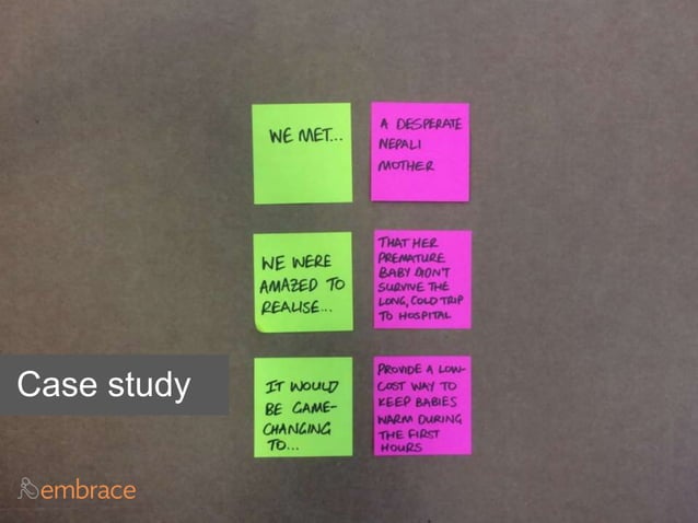 Experience design thinking (master 1) | PPTX