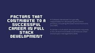 Experienced Full Stack Developer Salary in India | PDF