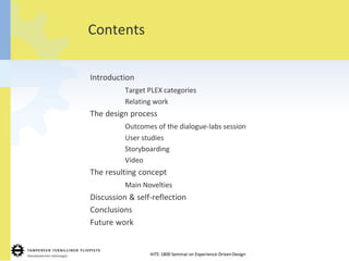 Experience driven design | PPT