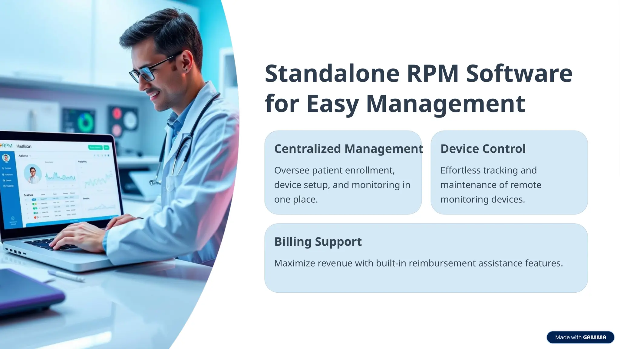 Experience Enable Healthcare - Seamless Remote Patient Monitoring | PPTX