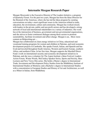 Experience Essay Examples | PDF