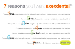 Experience freedom with Axex Dental! | PDF | Shareware and Freeware ...