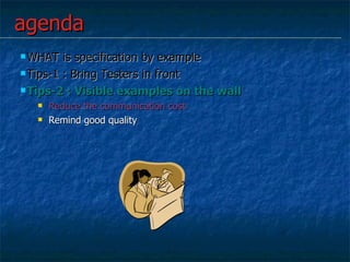 Experience from specification_by_examples | PPT