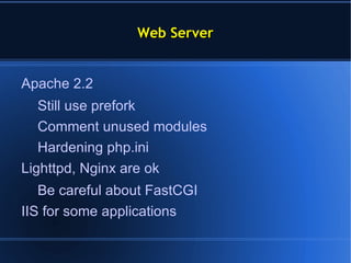 Experience In Building Scalable Web Sites Through Infrastructure's View ...