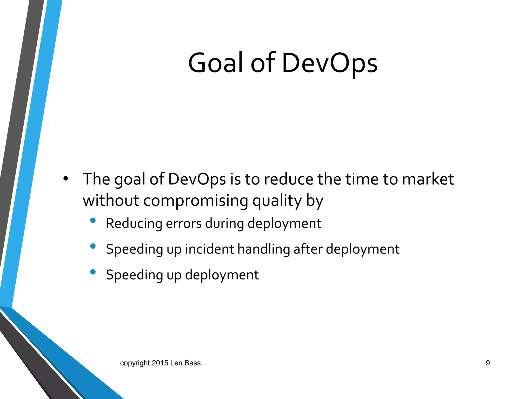 Experience in teaching devops | PPT