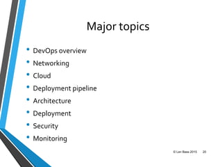 Experience in teaching devops | PPT