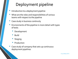 Experience in teaching devops | PPT