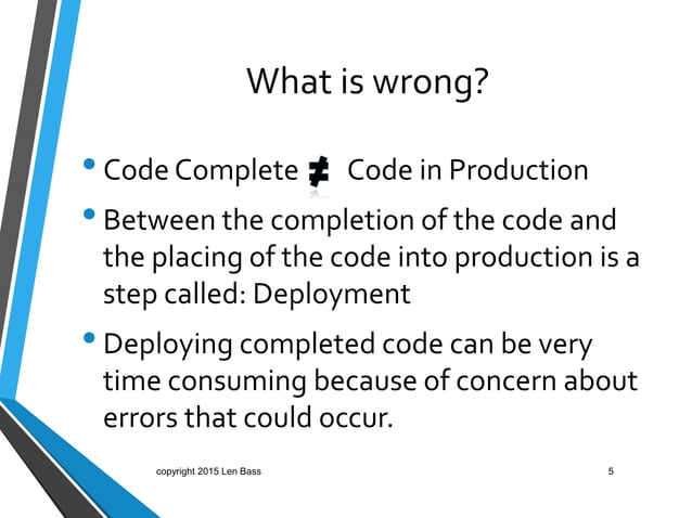 Experience in teaching devops | PPT