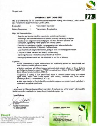 Experience Letter 1 | PDF