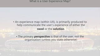 #UX : Experience Mapping Template | PPT