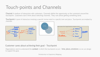Experience mapping - UX Case study | PPTX