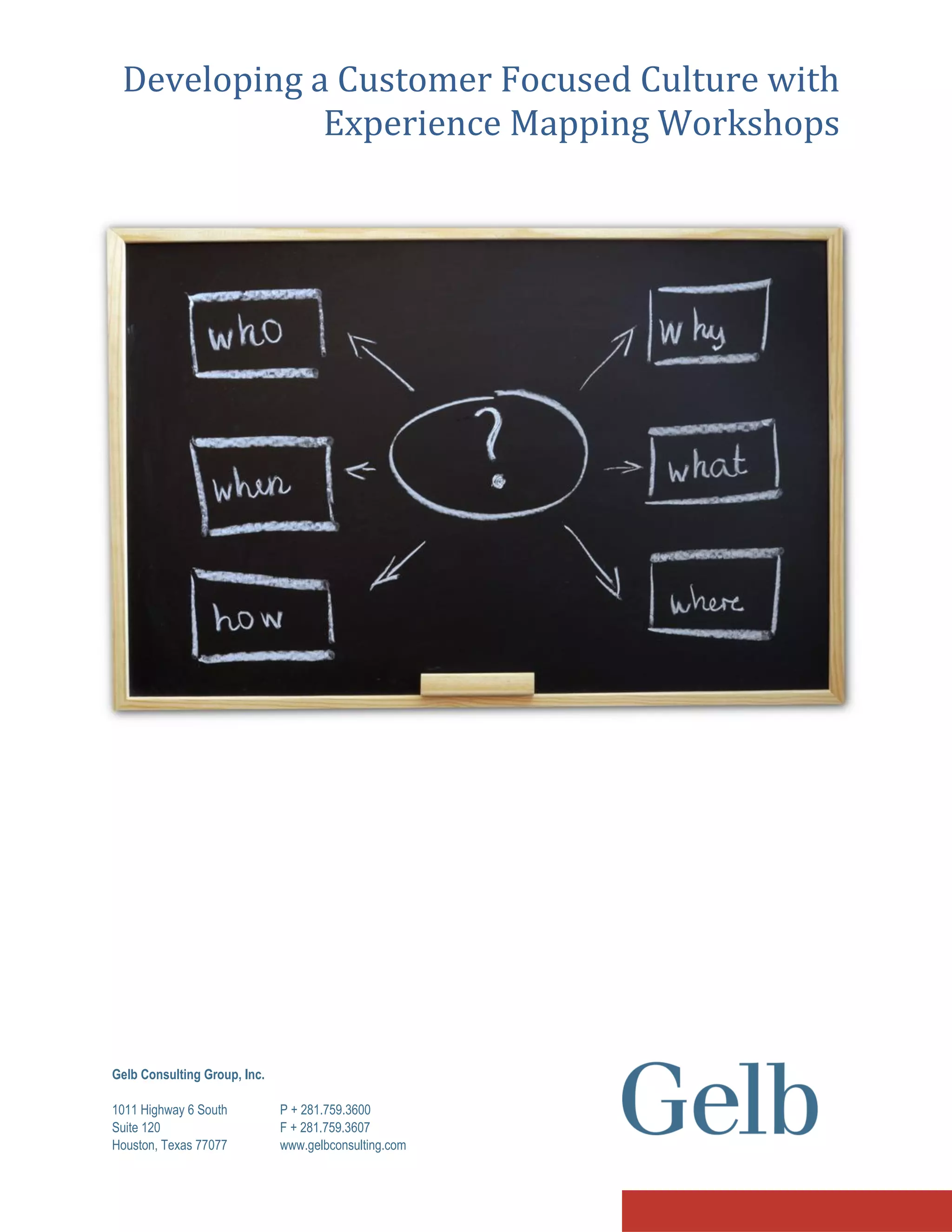 Experience Mapping Workshops | PDF