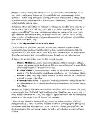 EXPERIENCE MEDITATION - HEARTFULNESS | PDF