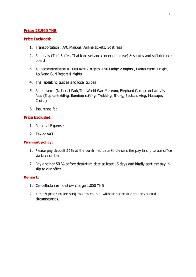 Experience most popular provinces in thailand | PDF