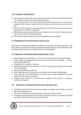 Longwall Mining- An experience of Longwall mining in Padmavathikhani ...