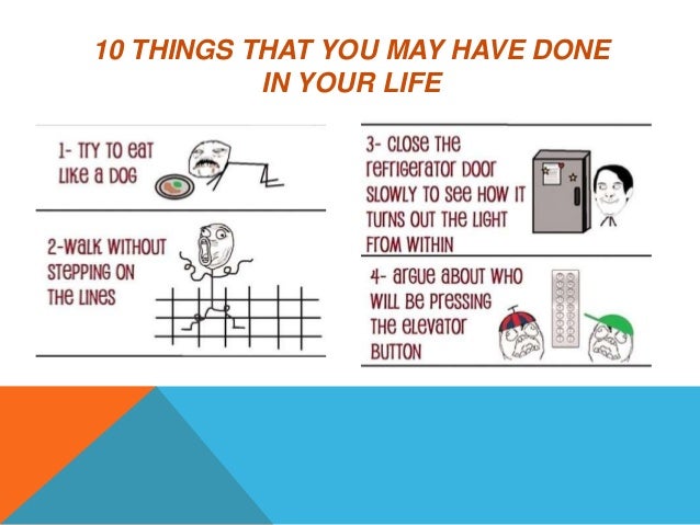 Experiences present perfect