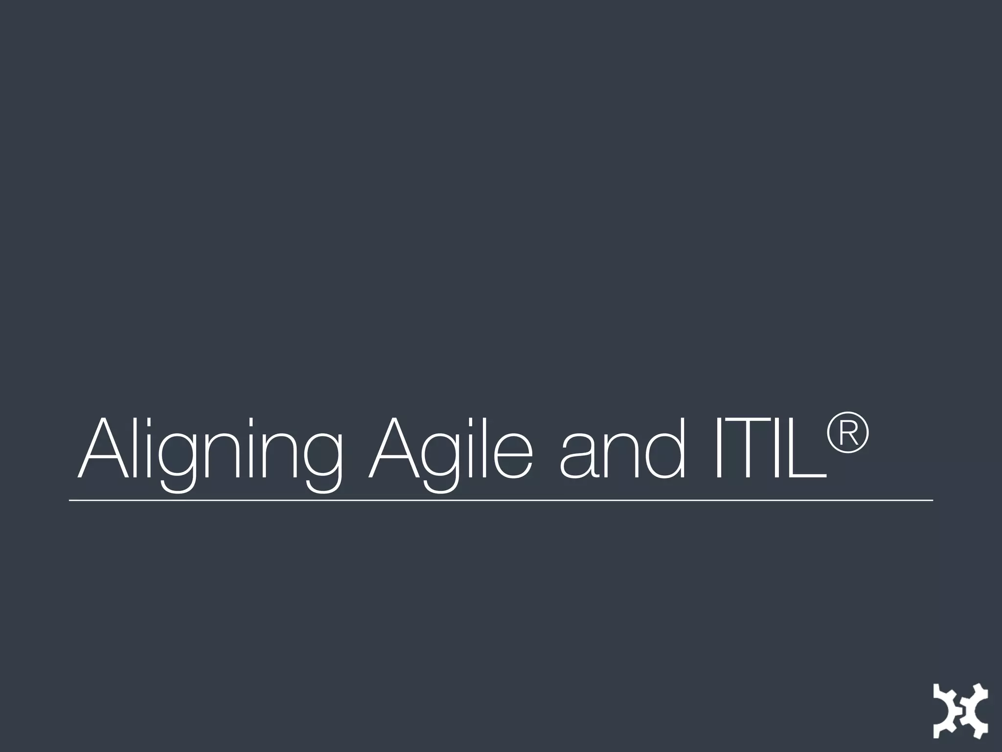 Experiences Joining Agile And Itil For Devops Ppt