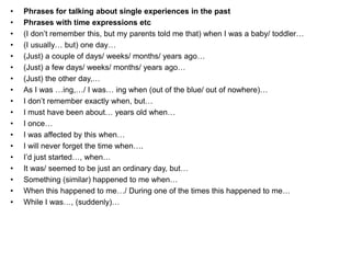 experiences_30882.ppt