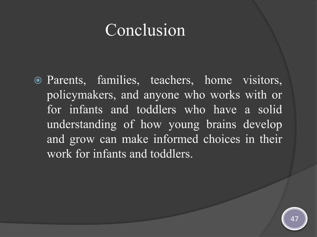Experiences Build Brain Architecture In Child Ppt
