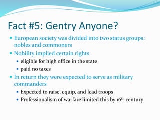Experiences of life in early modern europe | PPT