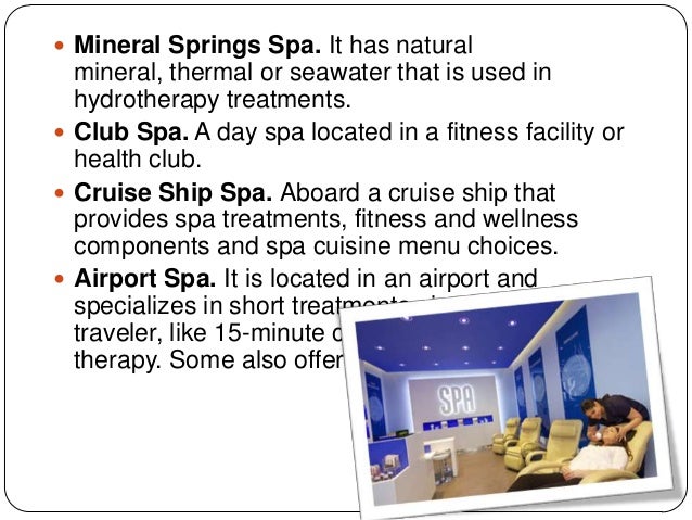Experience Spa Types