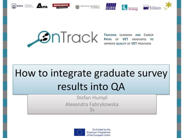 OnTrack - Experiences with Graduate Tracking | PPT