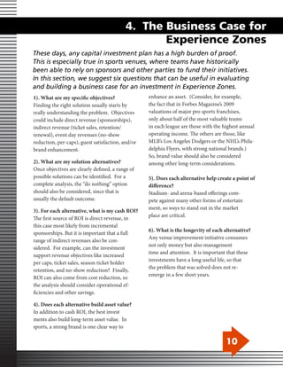 Experience Zone Best Practices | PDF