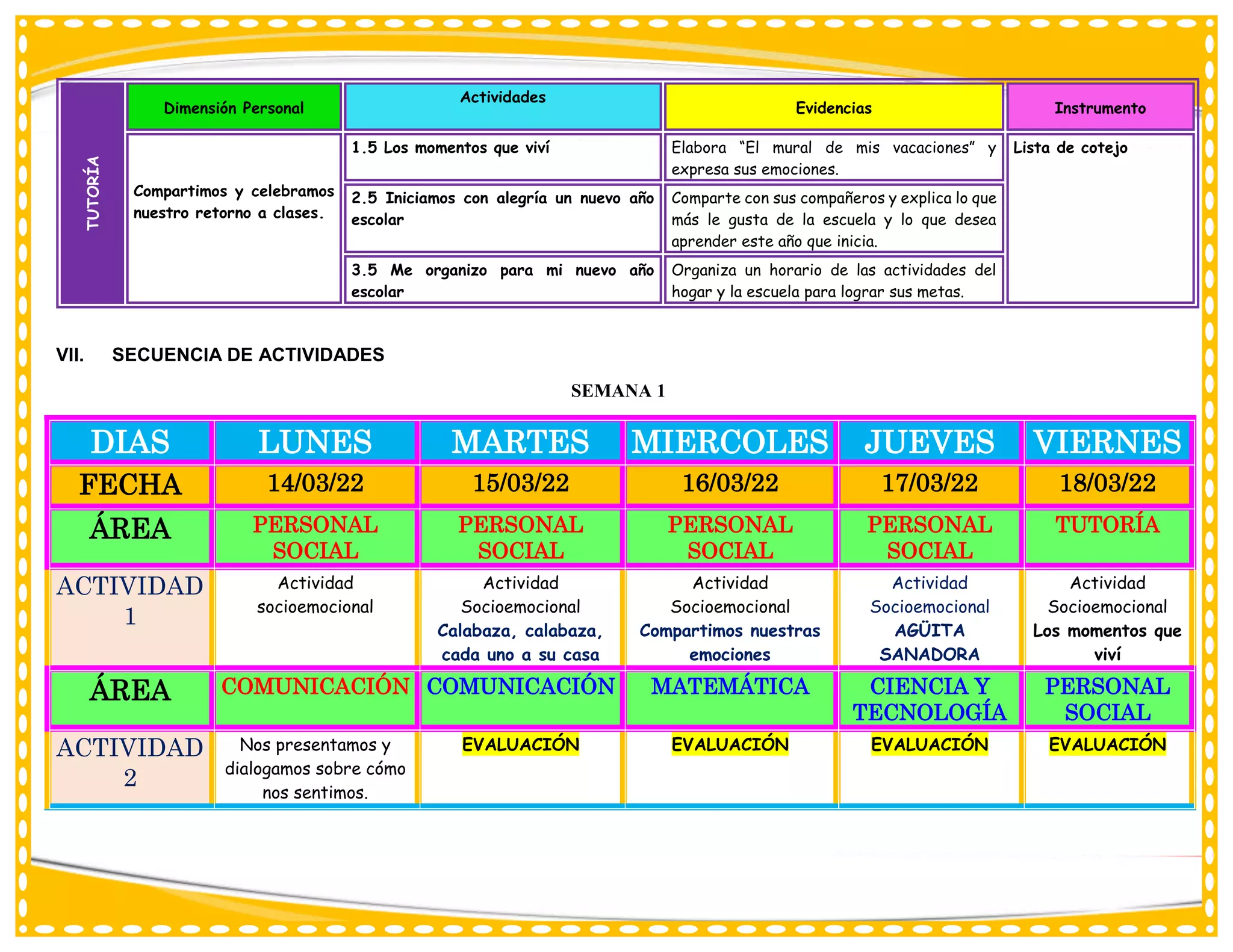 Experiencia De Aprendizaje N 1 2 Docx