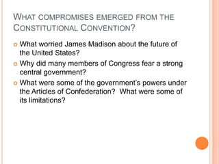 Experiencing the weaknesses of the articles of confederation | PPTX ...
