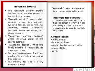 Household decision making | PPT
