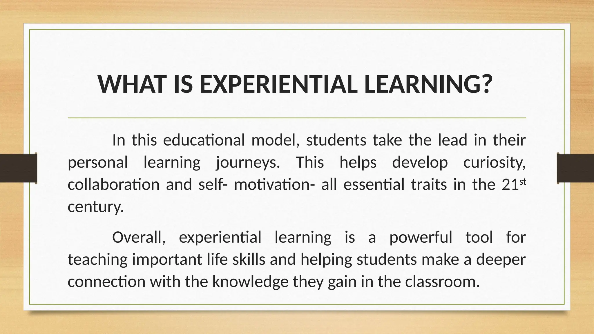 Experiential-Learning-Theory in class.pptx | Educational Assessment ...