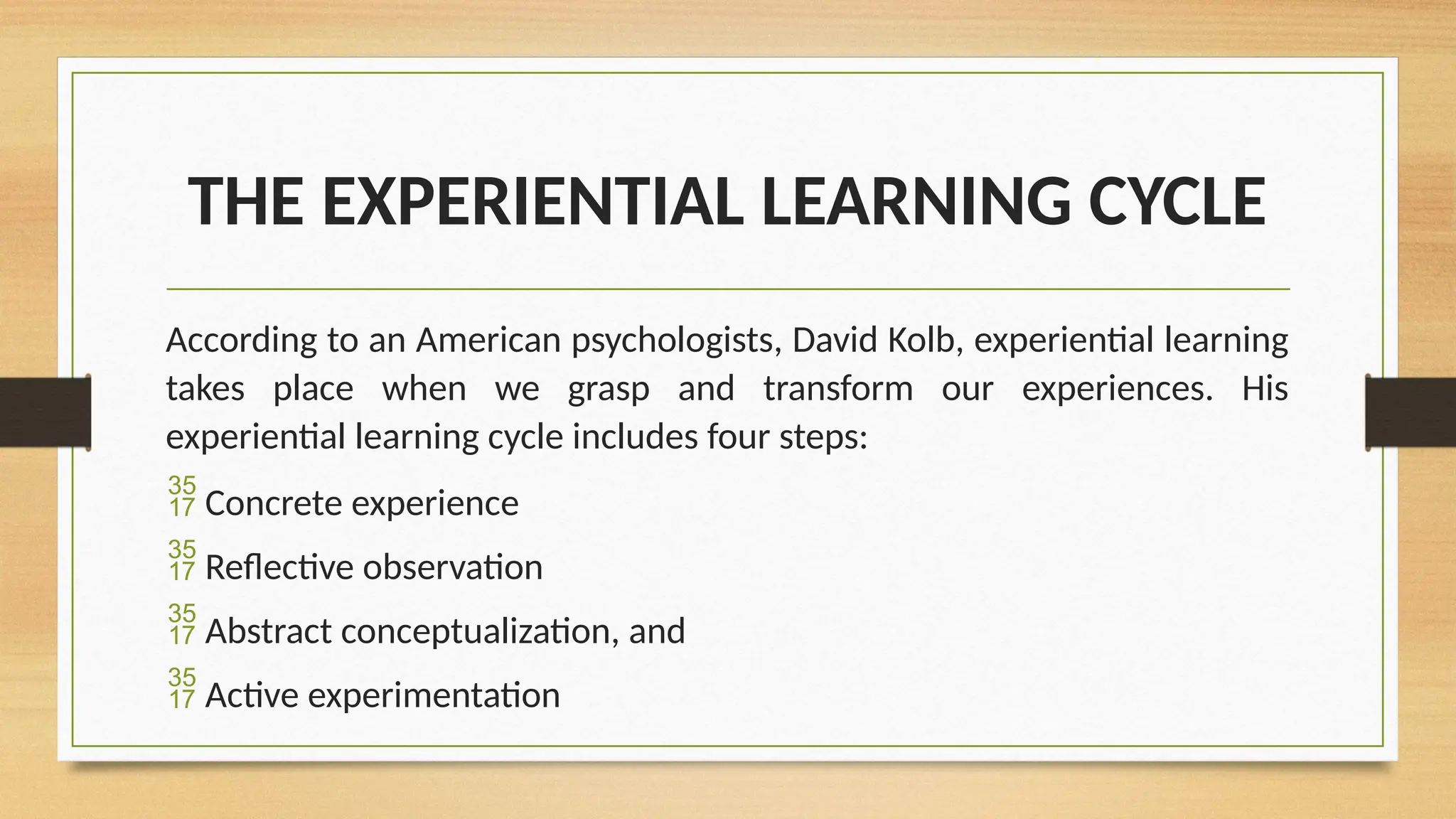 Experiential-Learning-Theory in class.pptx | Educational Assessment ...