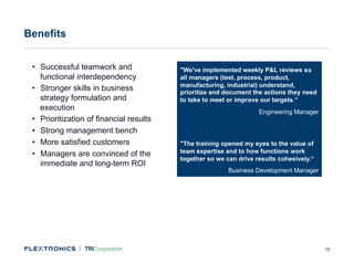 Flextronics’ Experiential Learning: Breaking Through Barriers to ...