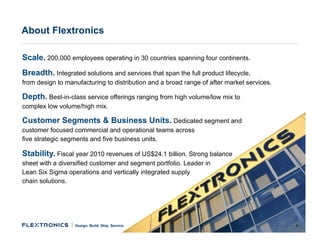 Flextronics’ Experiential Learning: Breaking Through Barriers to ...