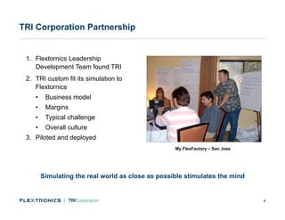 Flextronics’ Experiential Learning: Breaking Through Barriers to ...