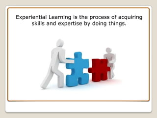 Experiential Learning - An Effective Learning Method | PPTX