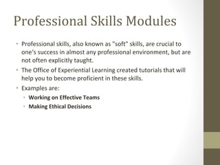 Experiential learning | PPT