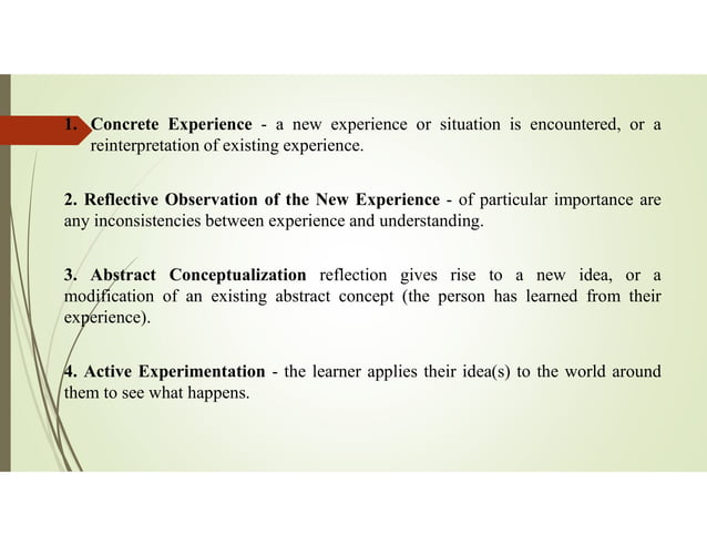 Experiential learning a Session by Dr. Nicholas Correa | PDF | Education