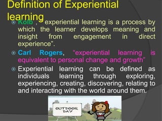 Experiential learning | PPTX