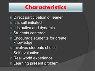 Experiential learning | PPTX