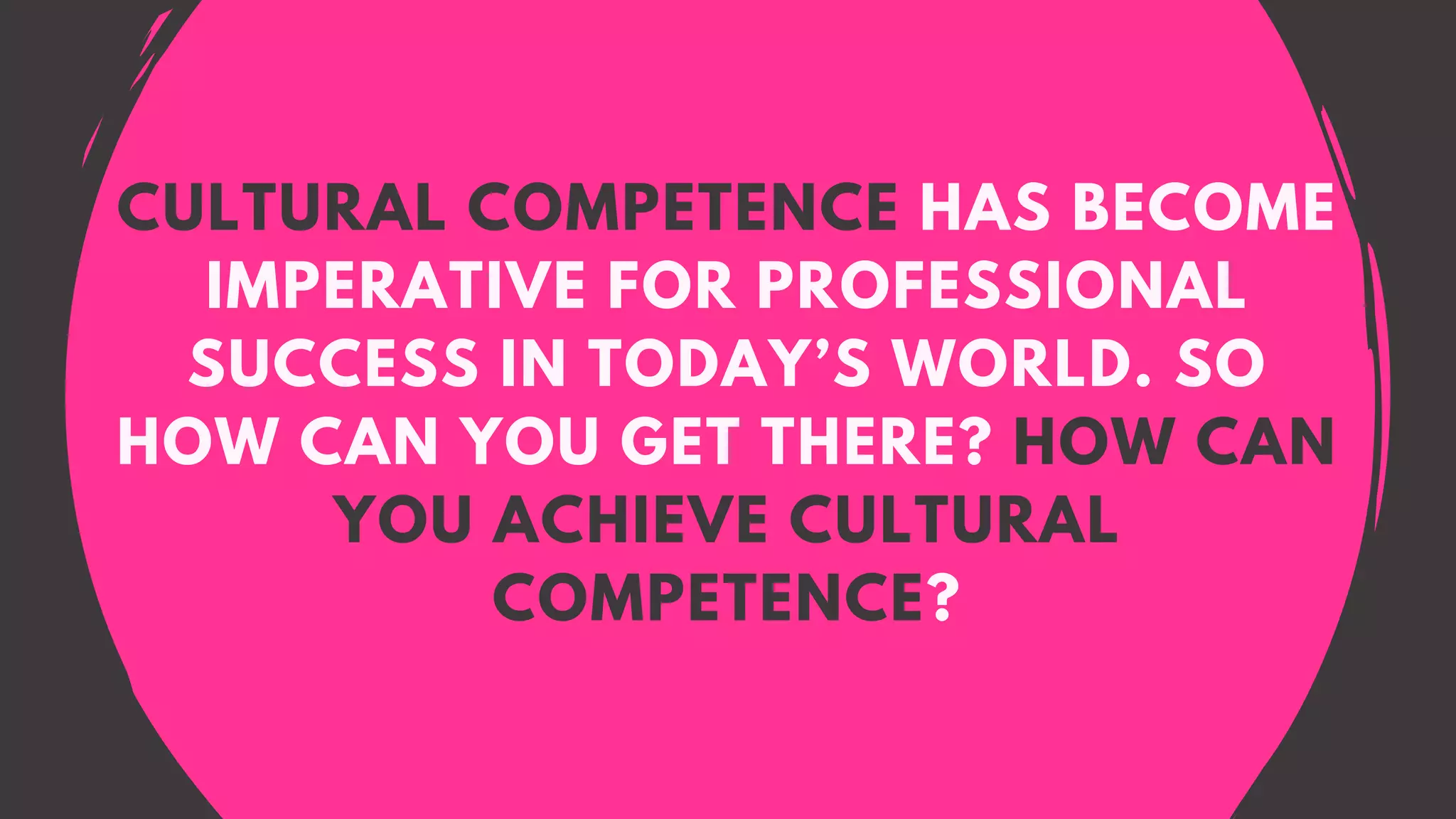 Building Cultural Competence Through Experiential Learning | PPT