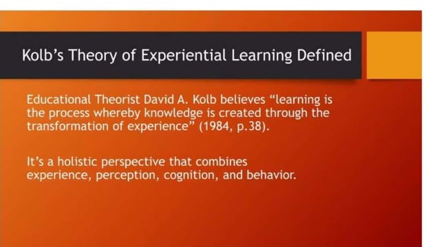 Experiential learning.pptx | Education