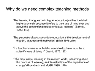 Experiential Learning.ppt showing learning outcomes its types and ...