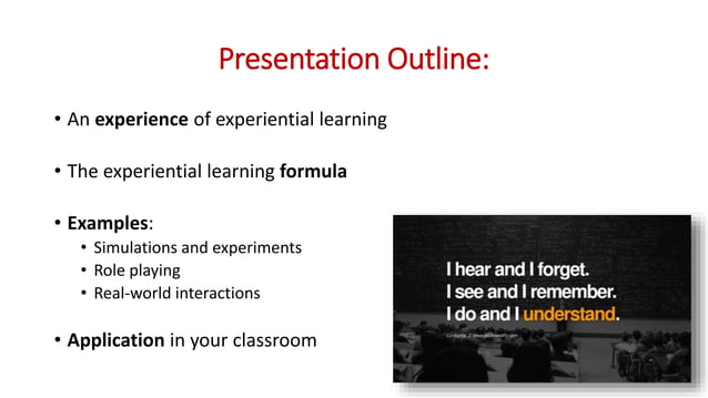 Exploring Experiential Learning Activities: Simulations, Role Play, and ...